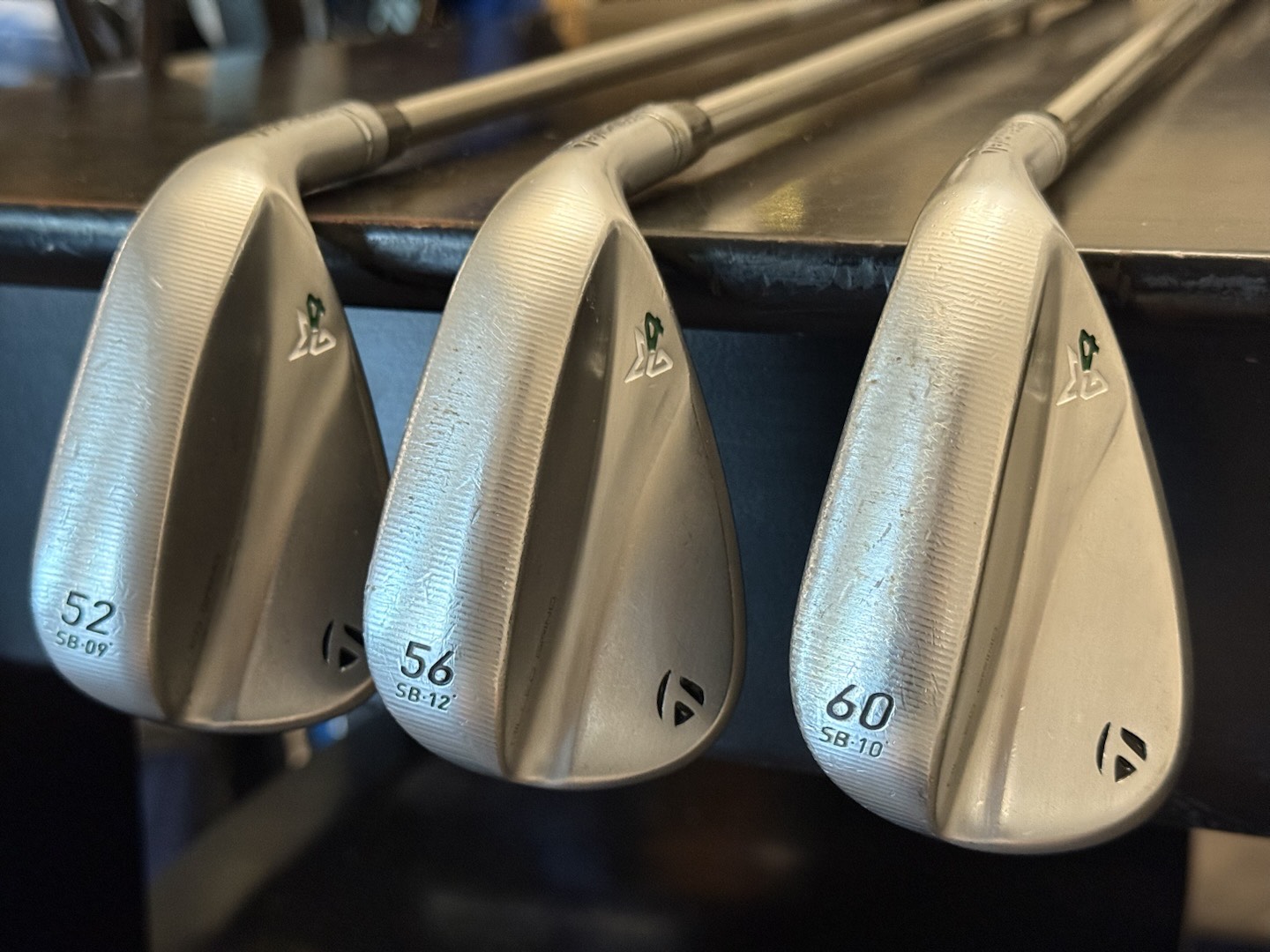 Taylormade MG4 Wedge Set - Aerotech Steelfiber I95 Stiff Flex Shafts 52 ...