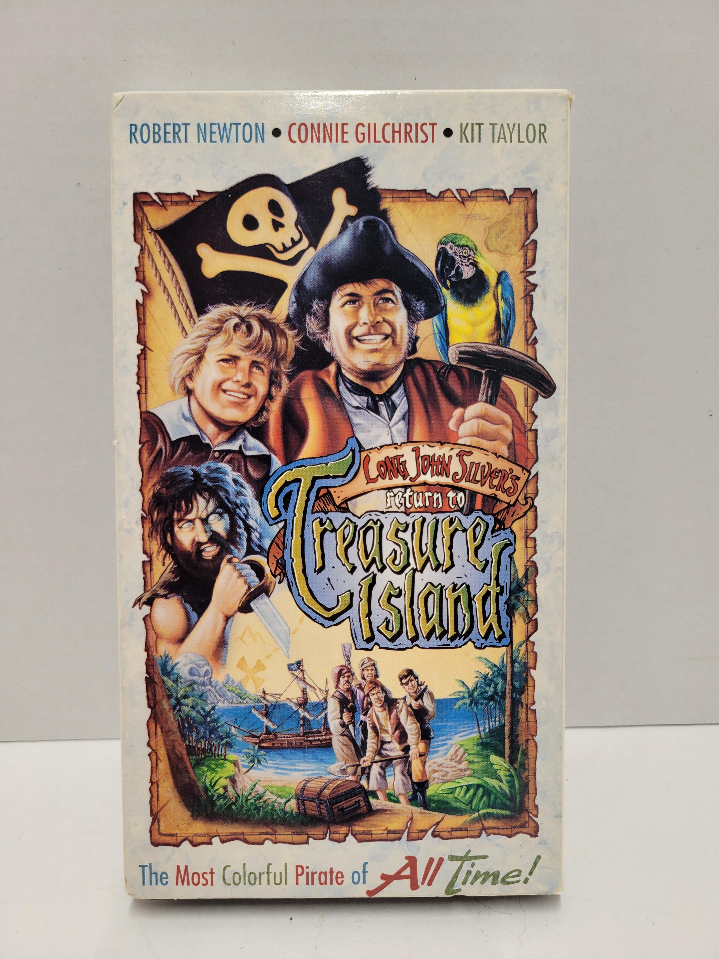 Long John Silver Treasure Island Vhs