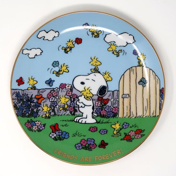 Snoopy & Woodstock Decorative Plate - Friends Are Forever