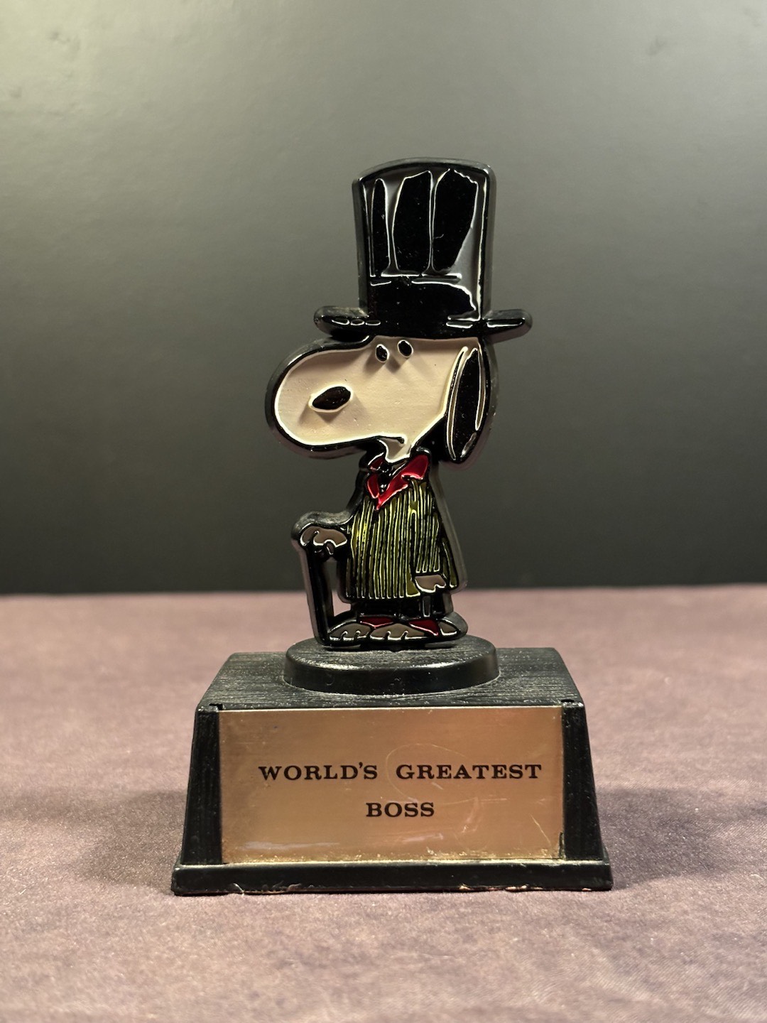 World’s Greatest Boss Trophy - Snoopy