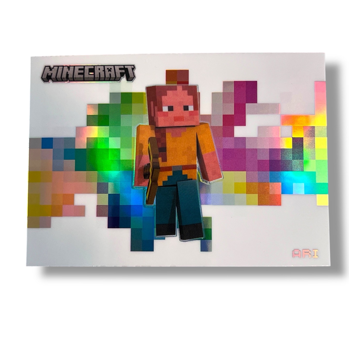 2024 Panini Minecraft Ari Color Blast Short Print SP#2