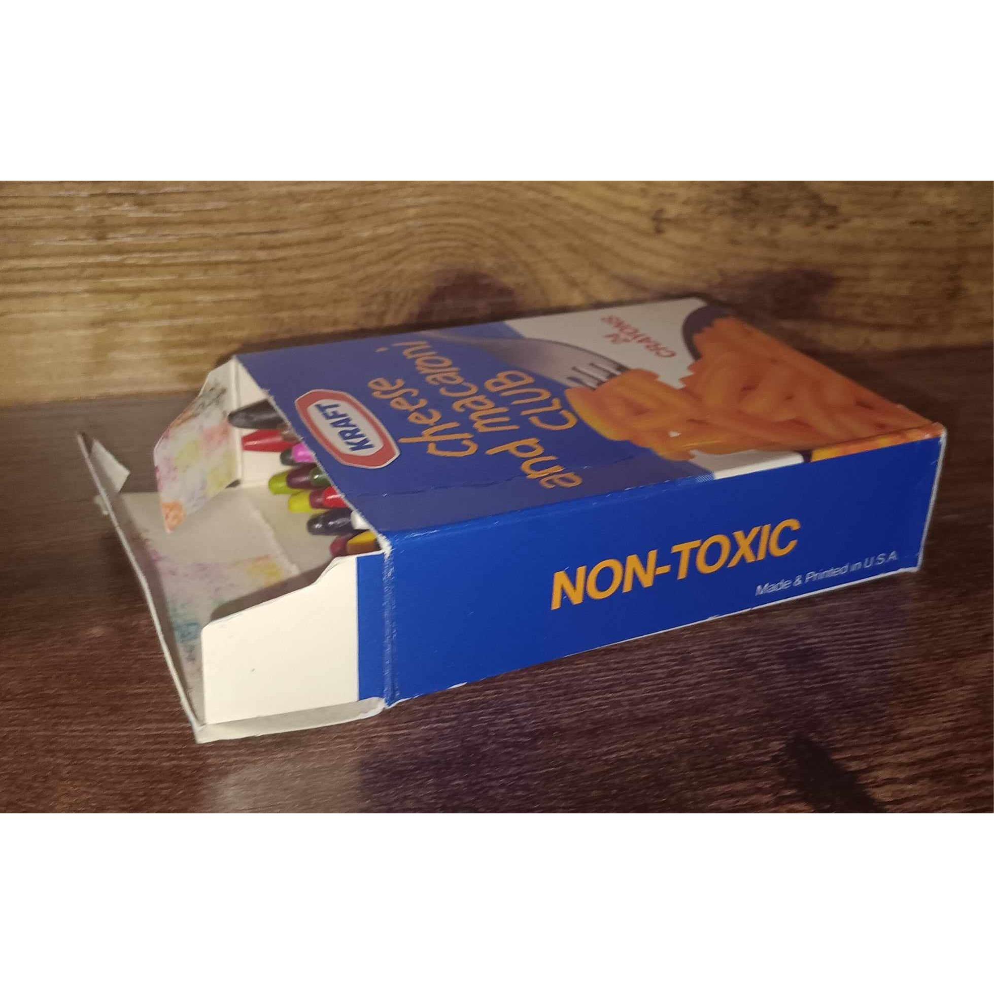 Macaroni and Cheese Club Crayons