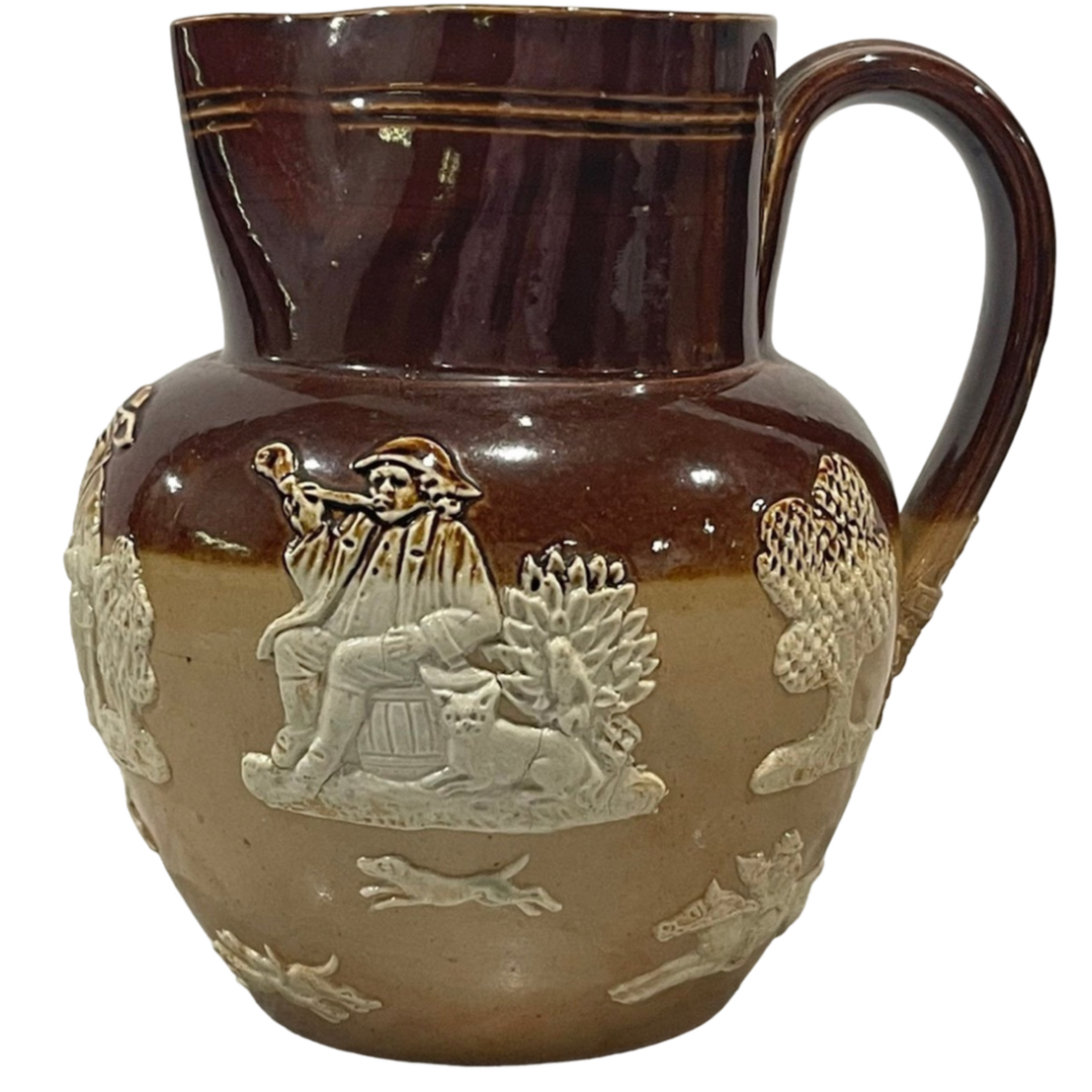 Royal Doulton Salt Glazed Harvest Jug, 1901