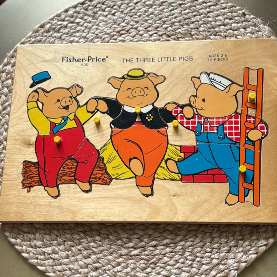 Fisher Price Three Little Pigs Puzzle