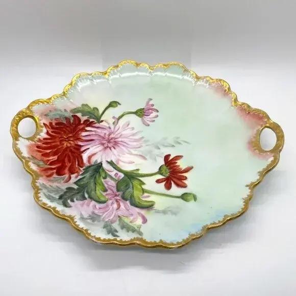 Vintage Rosenthal RC Malmaison Bavaria Double Handled Plate Hand ...