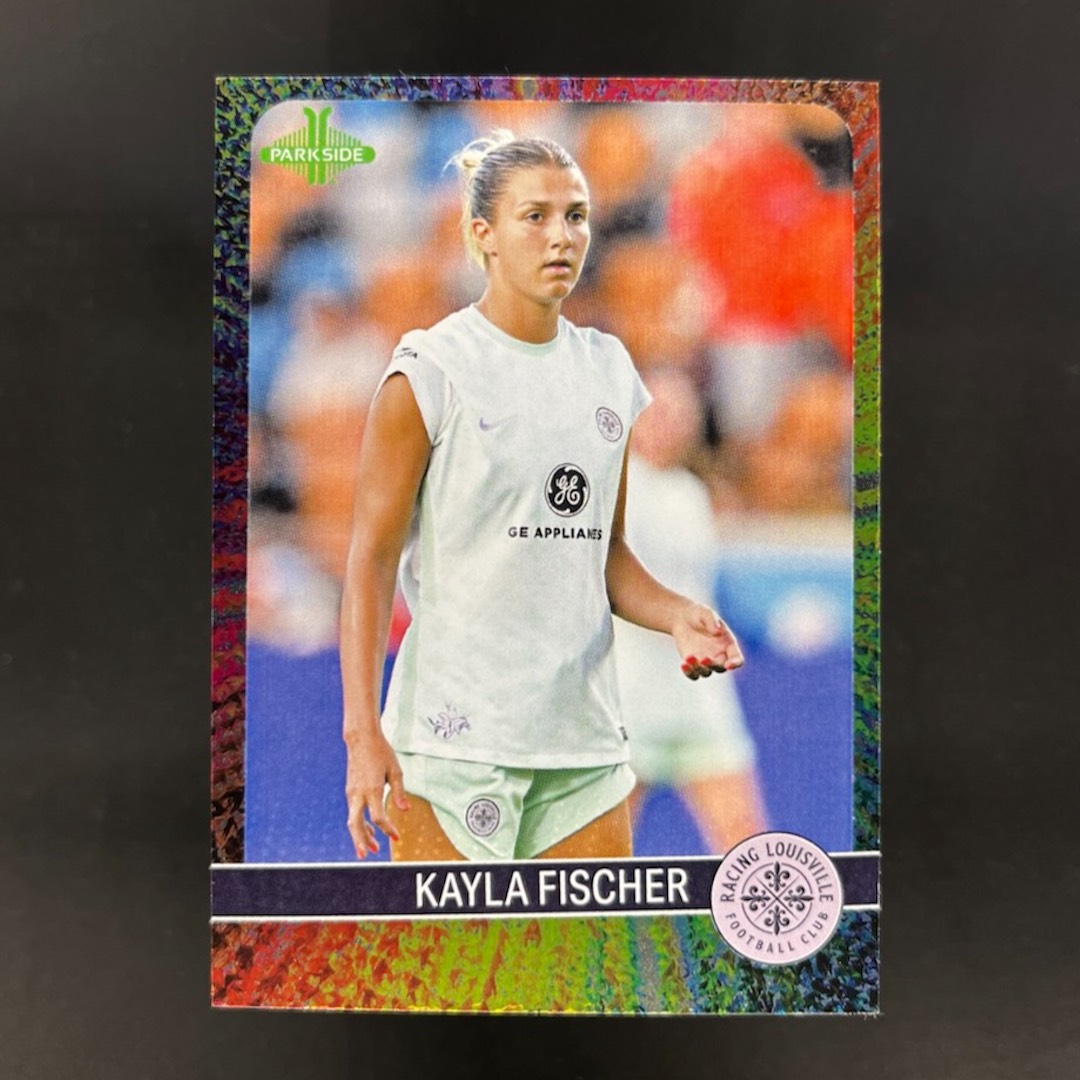 Kayla Fischer 2023 Parkside NWSL Shimmer /100 Soccer Card