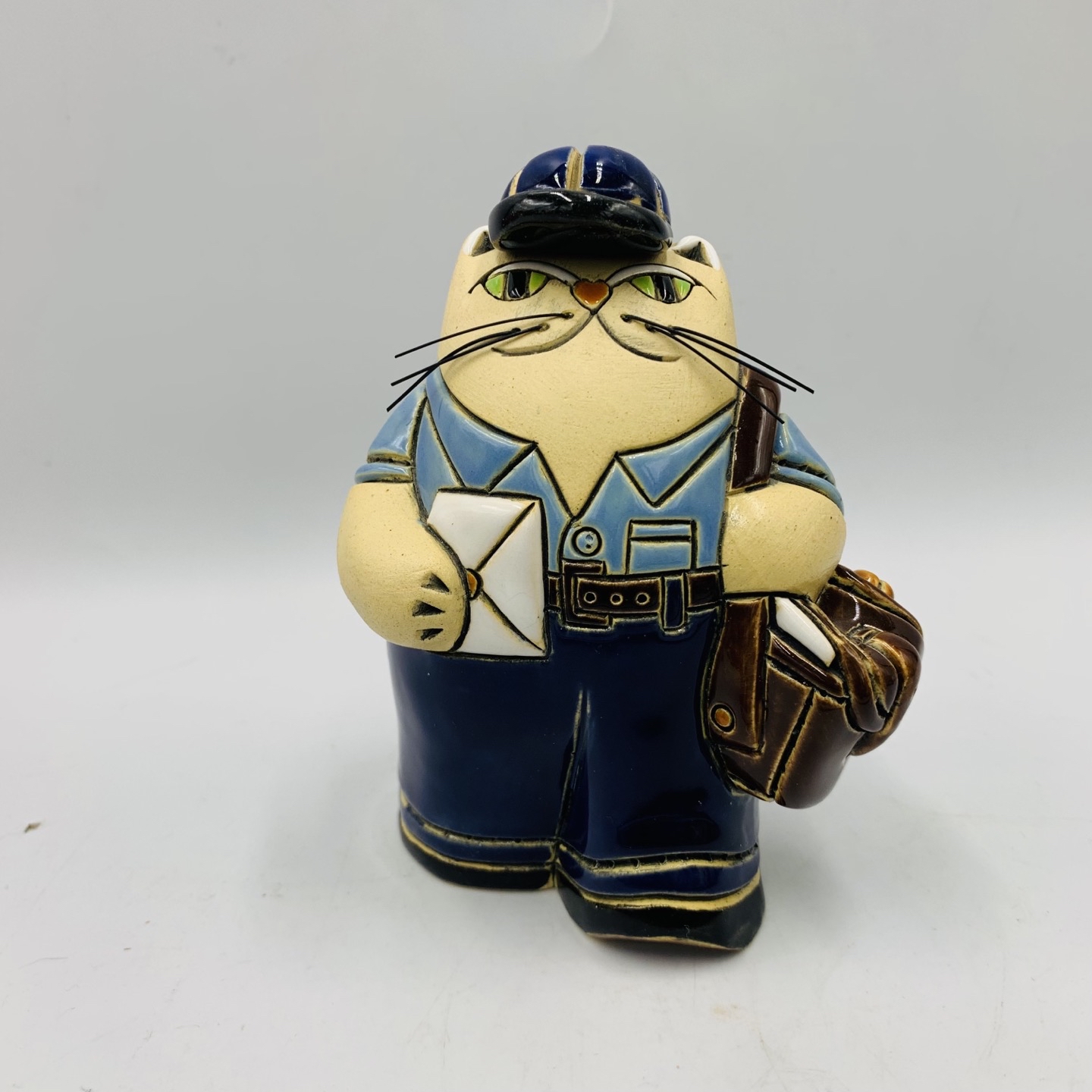 13 Vintage 1994 Rinconada Olga Artesania Anthropomorphic Mailman Cat ...