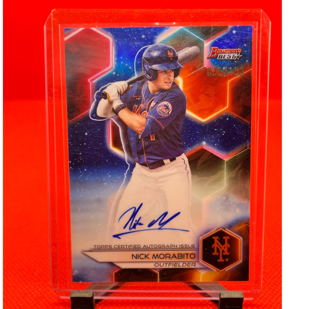 52 - Nick Morabito 23 Bowman’s Best Auto /150