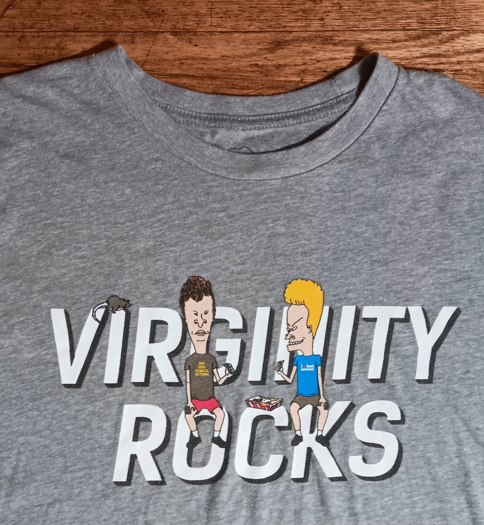 Beavis Butthead Virginity Rocks t-shirt cartoon Family Guy South Park ...