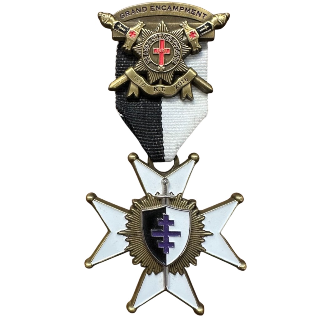 Knights Templar Grand Encampment medal 200th Anniversary