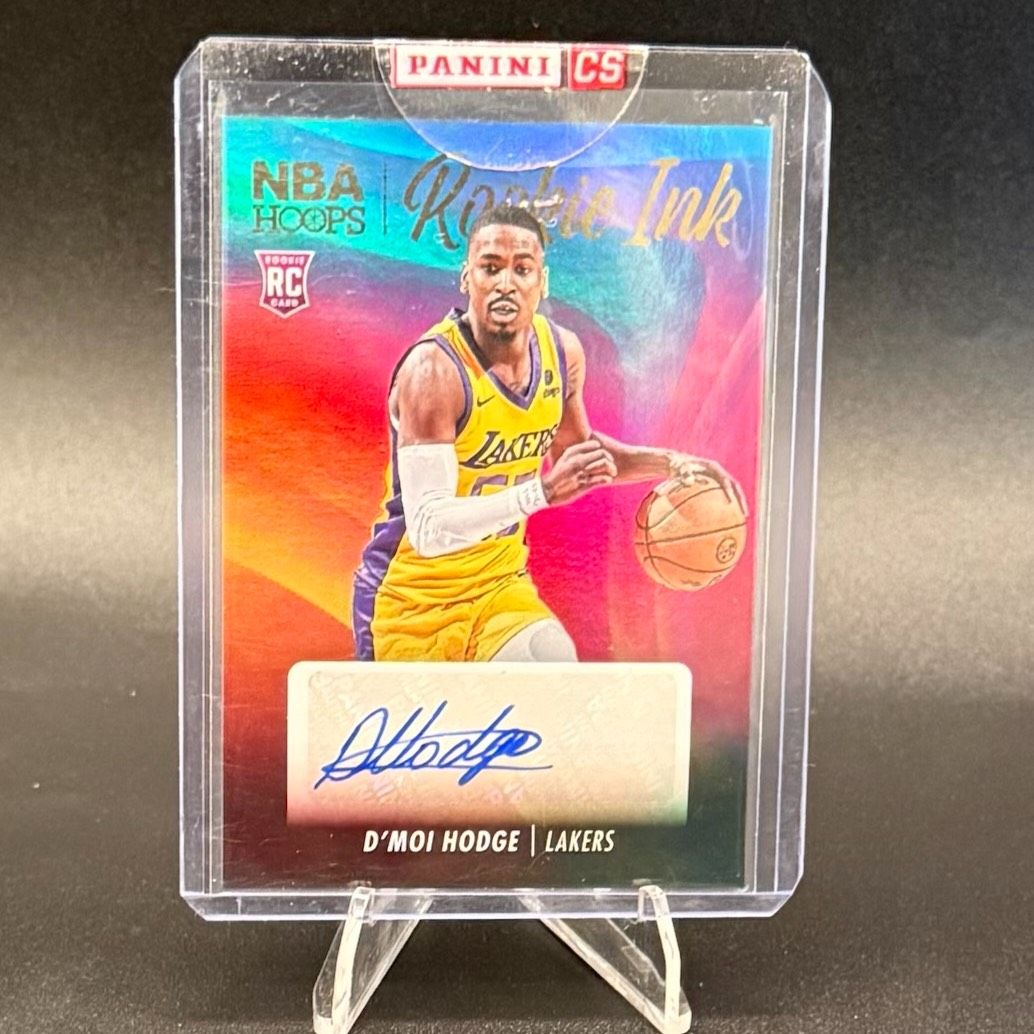 Panini D’Moi Hodge Rookie Ink Auto