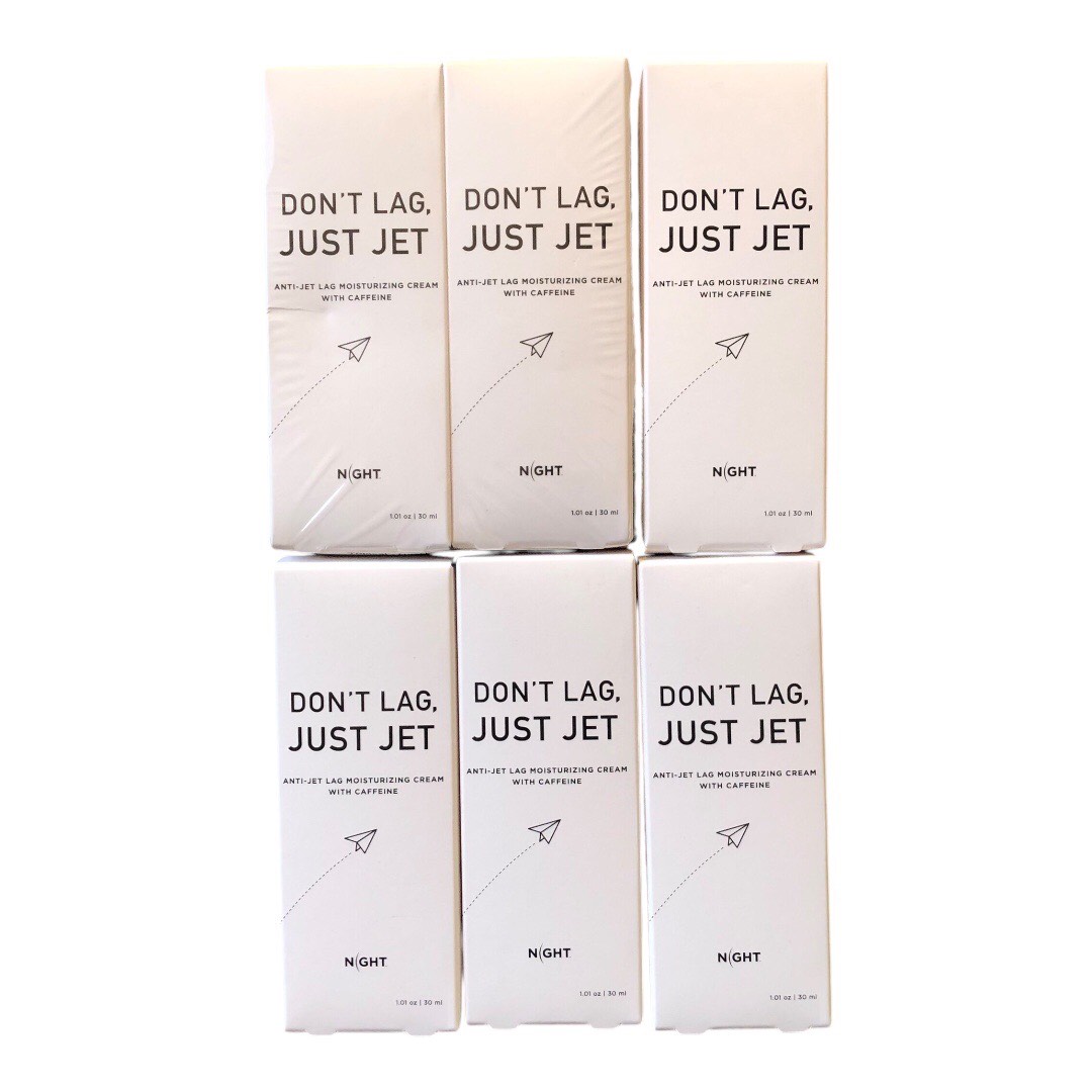 6 Pack Discover Night NIB Don’t Lag, Just Jet Anti-Jet Lag Moisturizing ...
