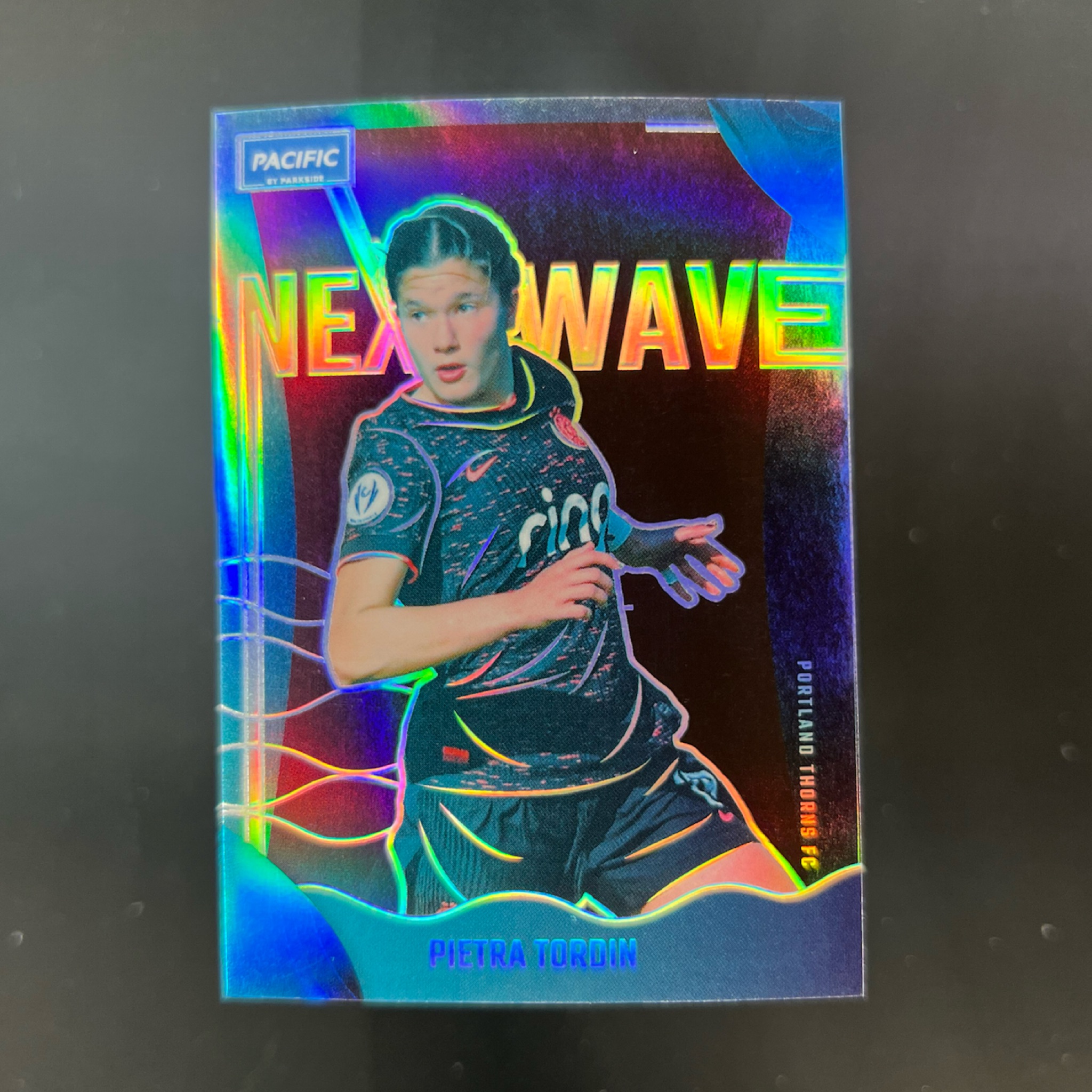Pietra Tordin 2025 Parkside NWSL Pacific Next Wave Soccer Card