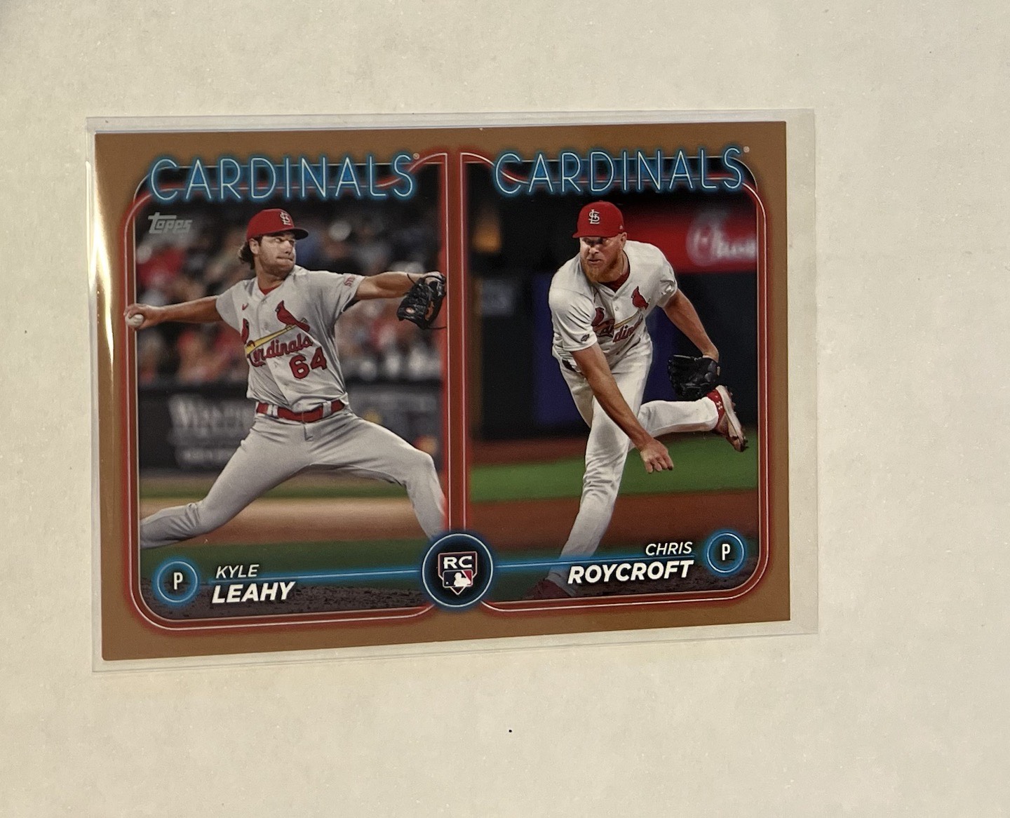 Kyle Leahy Chris Roycroft Topps Gold /2024 St. Louis Cardinals