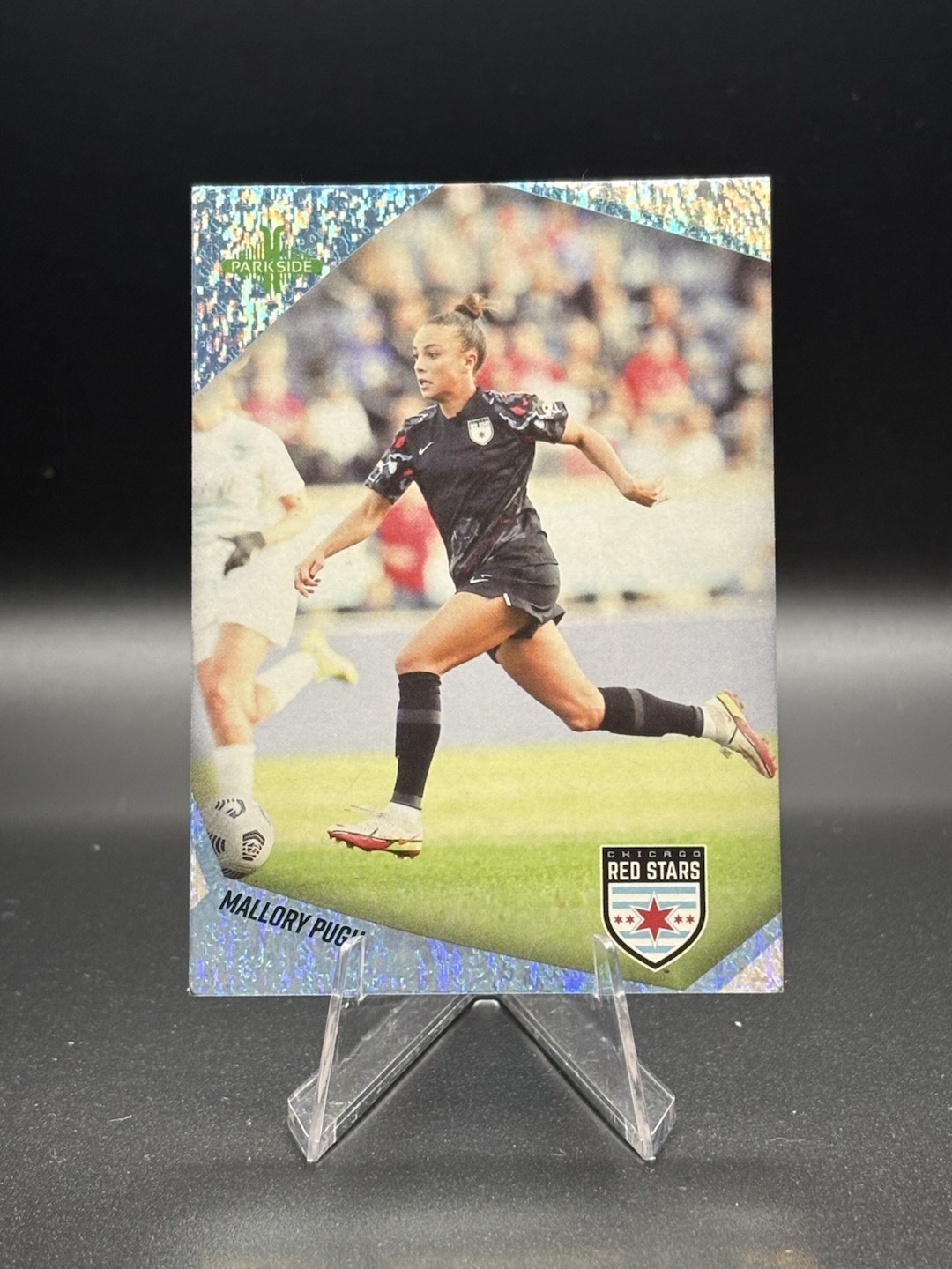 Mallory Pugh Swanson 2022 Parkside NWSL Shimmer Chicago Stars Soccer Card