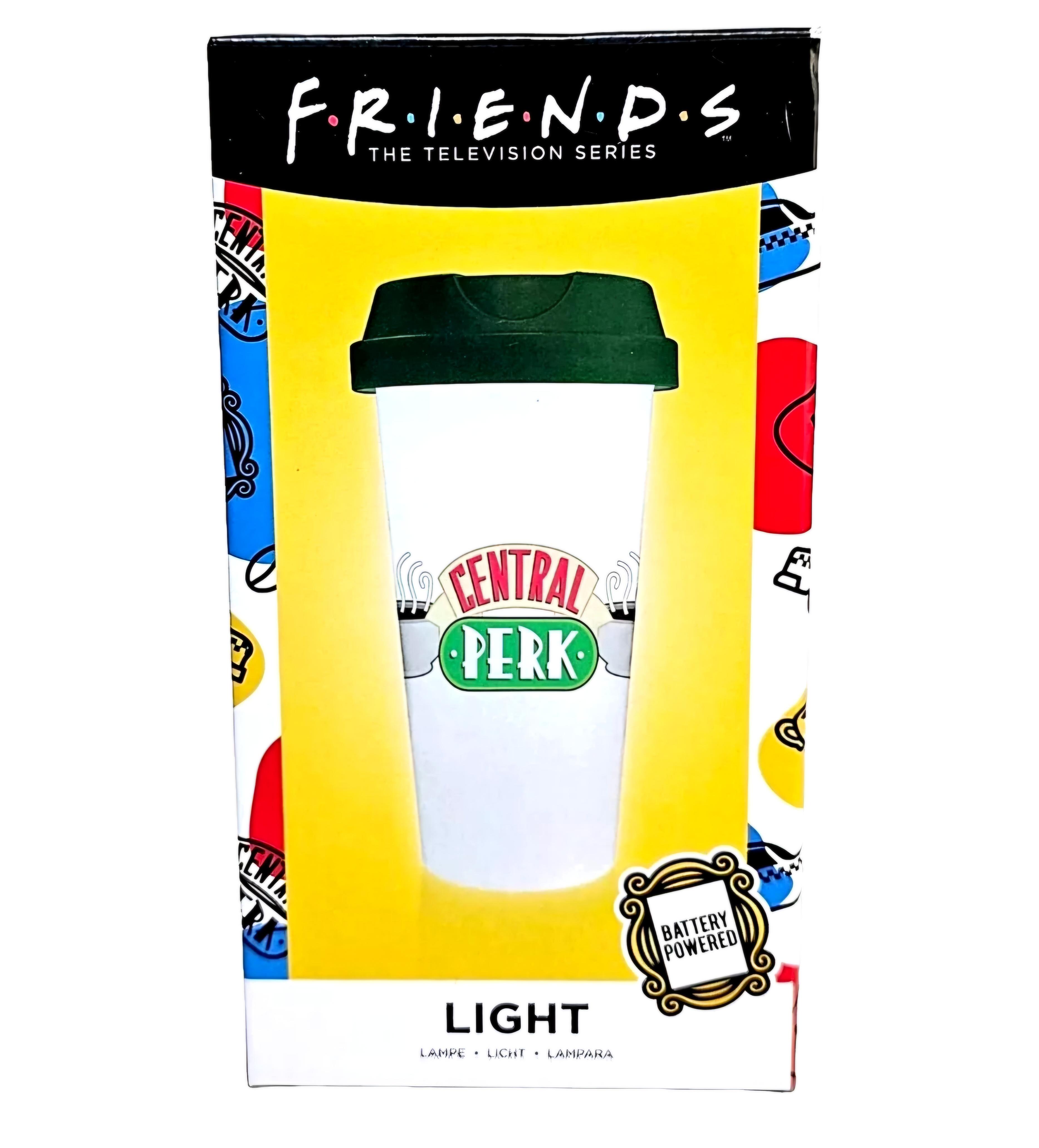 FRIENDS Central Perk Light Up Decor To Go Cup The Television Series NIB