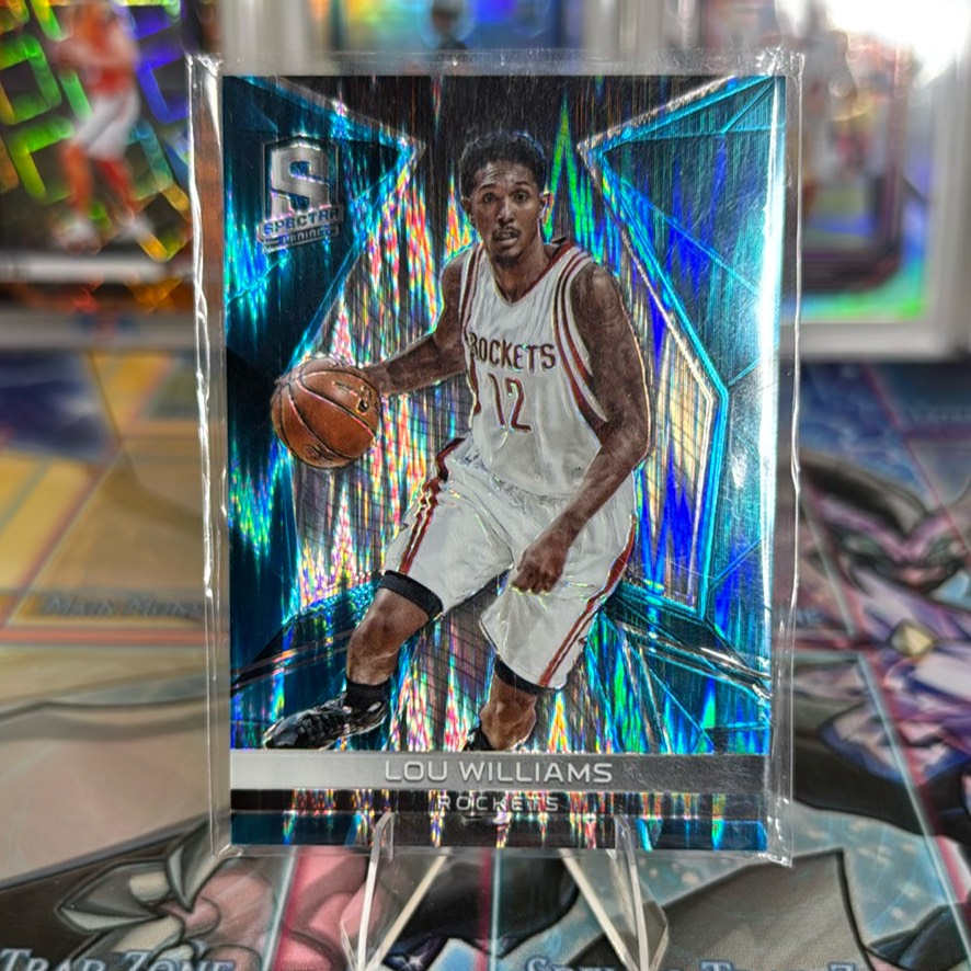 2016-17 Spectra Basketball Lou Williams Houston Rockets Blue Shock /60