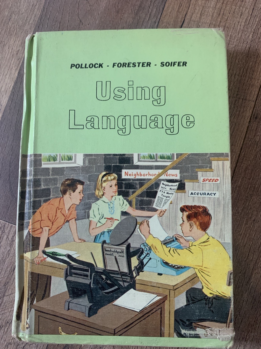 Using Language —language Arts Textbook 1960