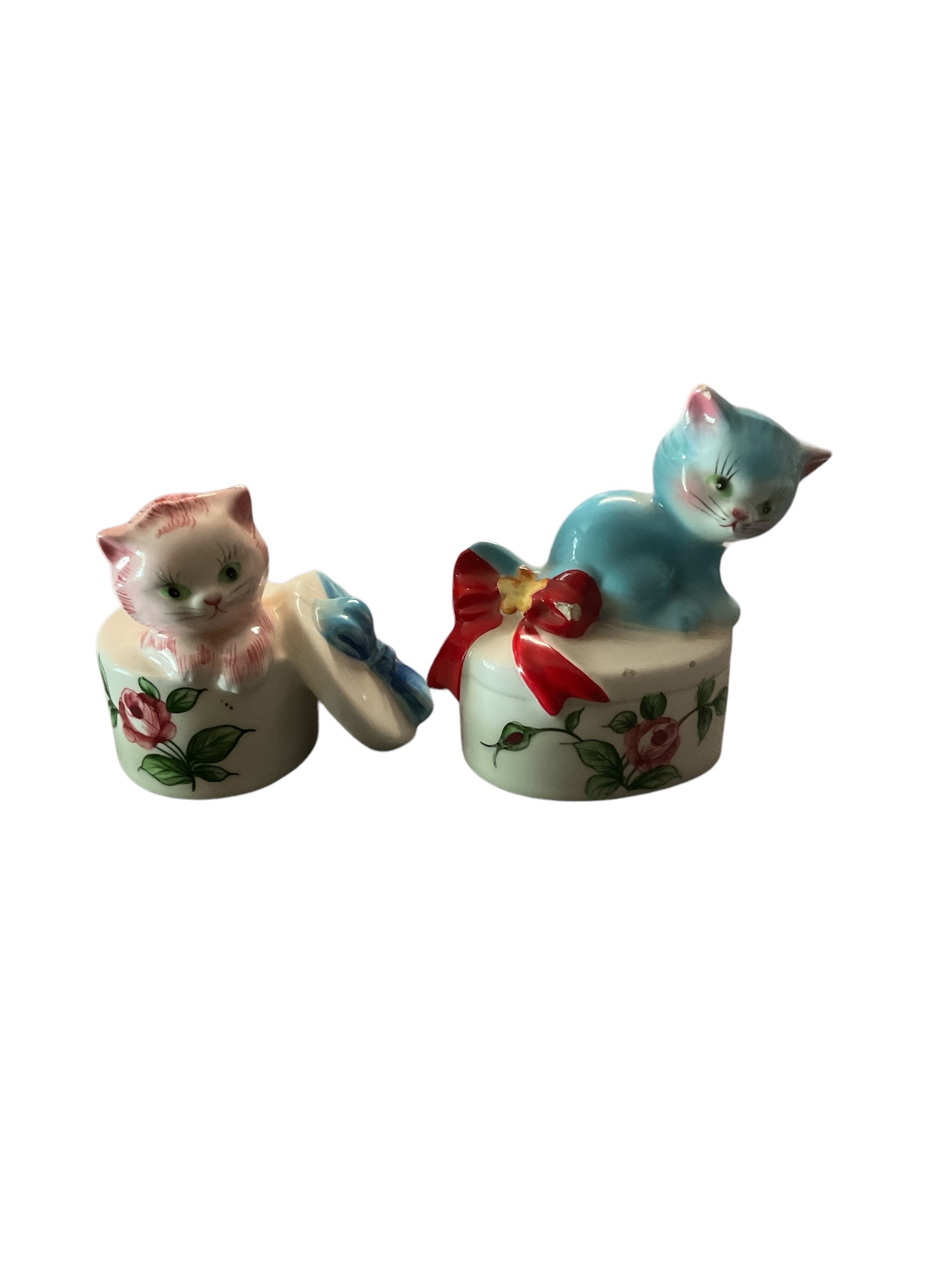 Vintage PY Japan Kitten/Cat Salt and Pepper Shakers