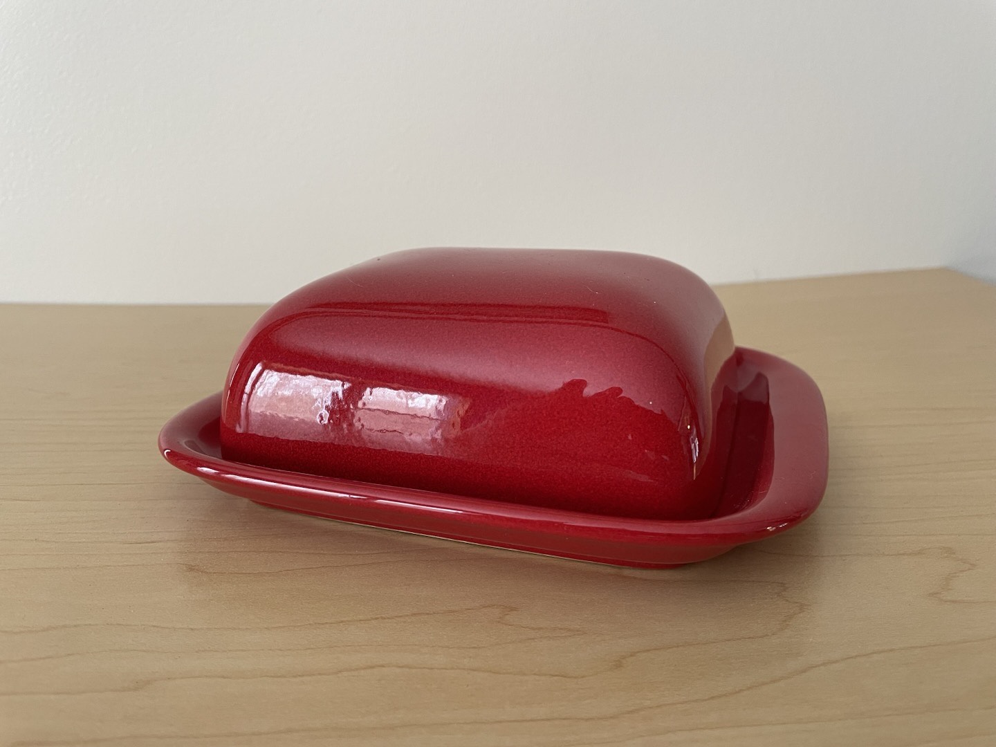 1970’s Waechters Red Butter Dish