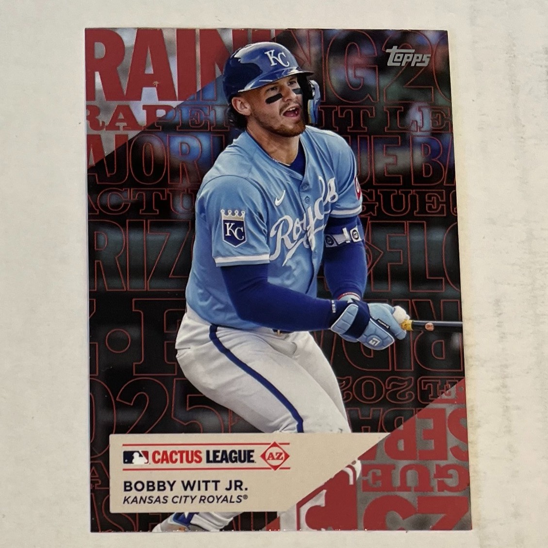 Bobby Witt Jr. Training Grounds Kansas City Royals