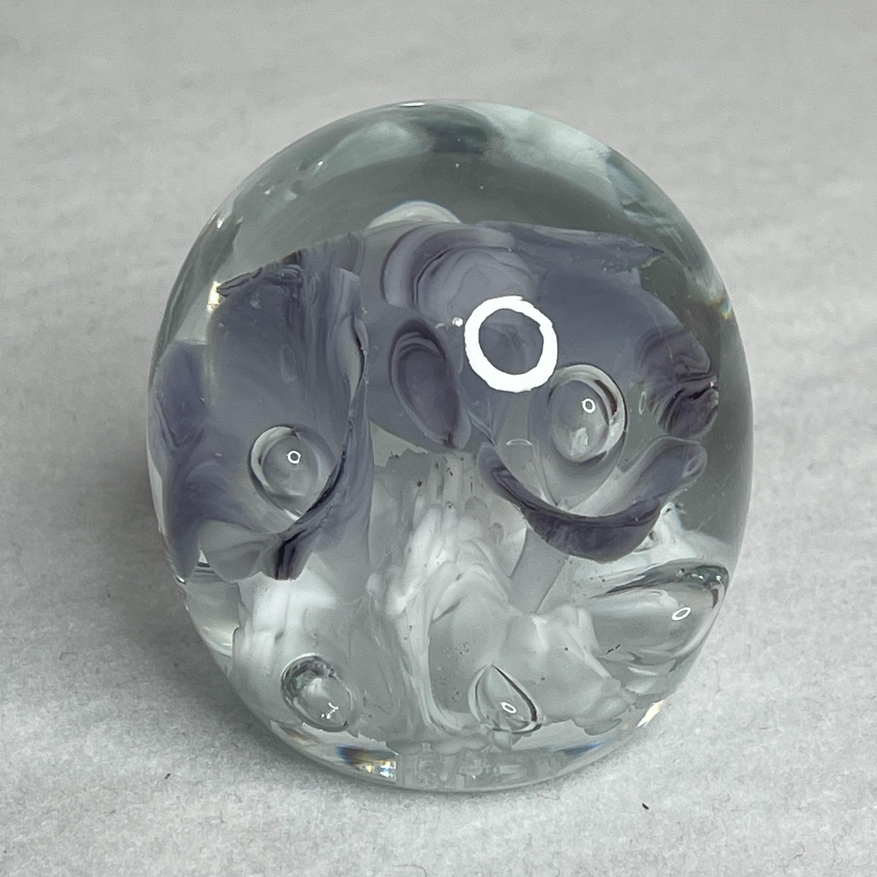 Vintage 1991 Gibson Flower Paperweight 3"