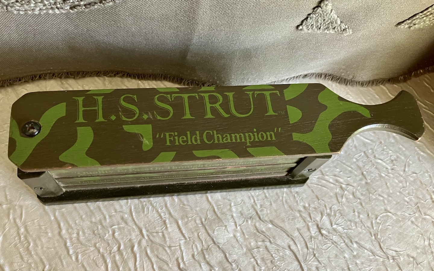 HS Strut Field Champion Old Gobbler Old Boss Hen Handmade Turkey Box ...