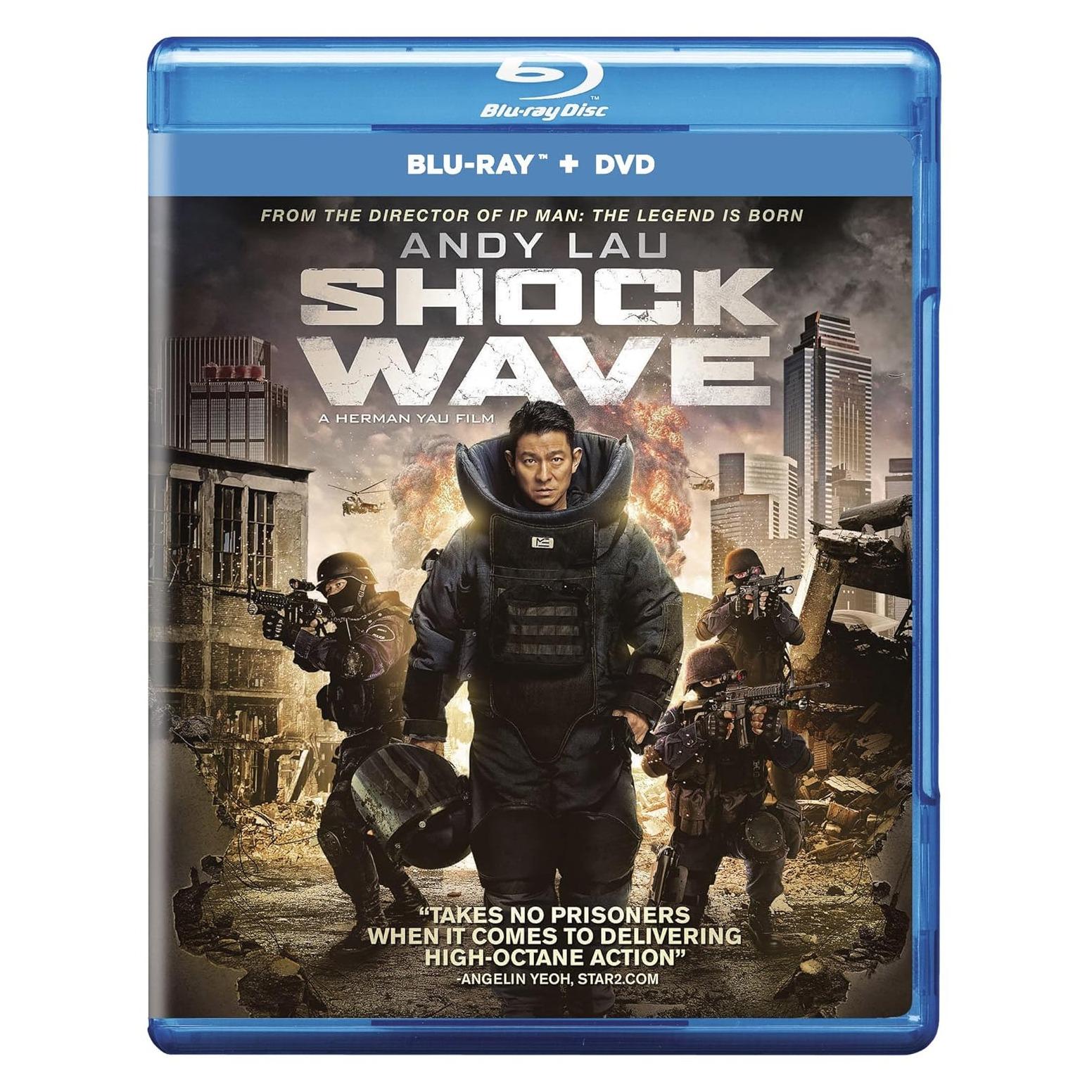 Shock Wave [Blu-ray + DVD] - Action-Packed Thriller - Like New