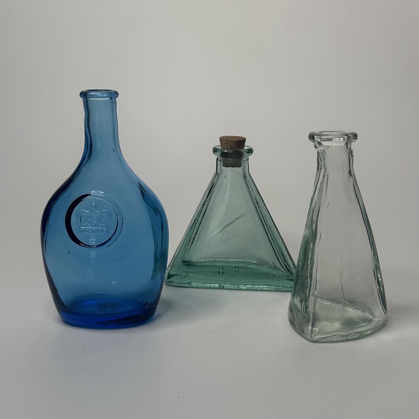 Vintage Miniature Bottles Wheaton 3 Pcs