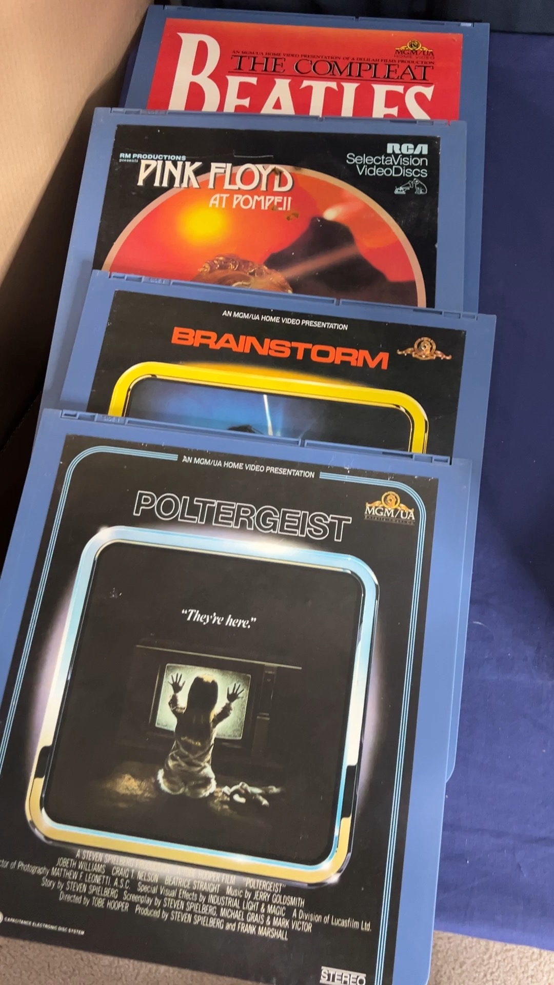 Selectavision Discs CED Lot Of 11