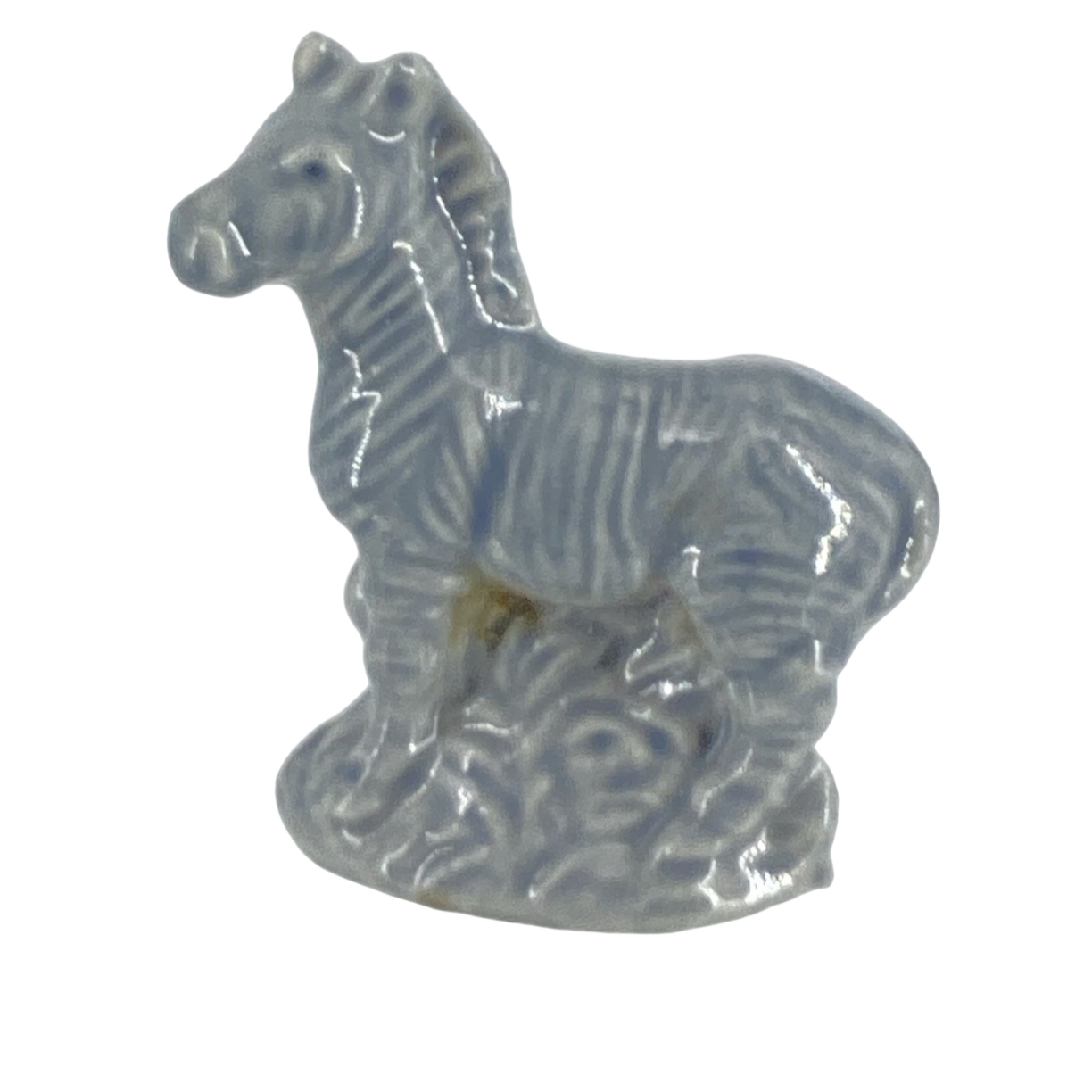 Wade Whimsies England Ceramic Zebra Red Rose Tea