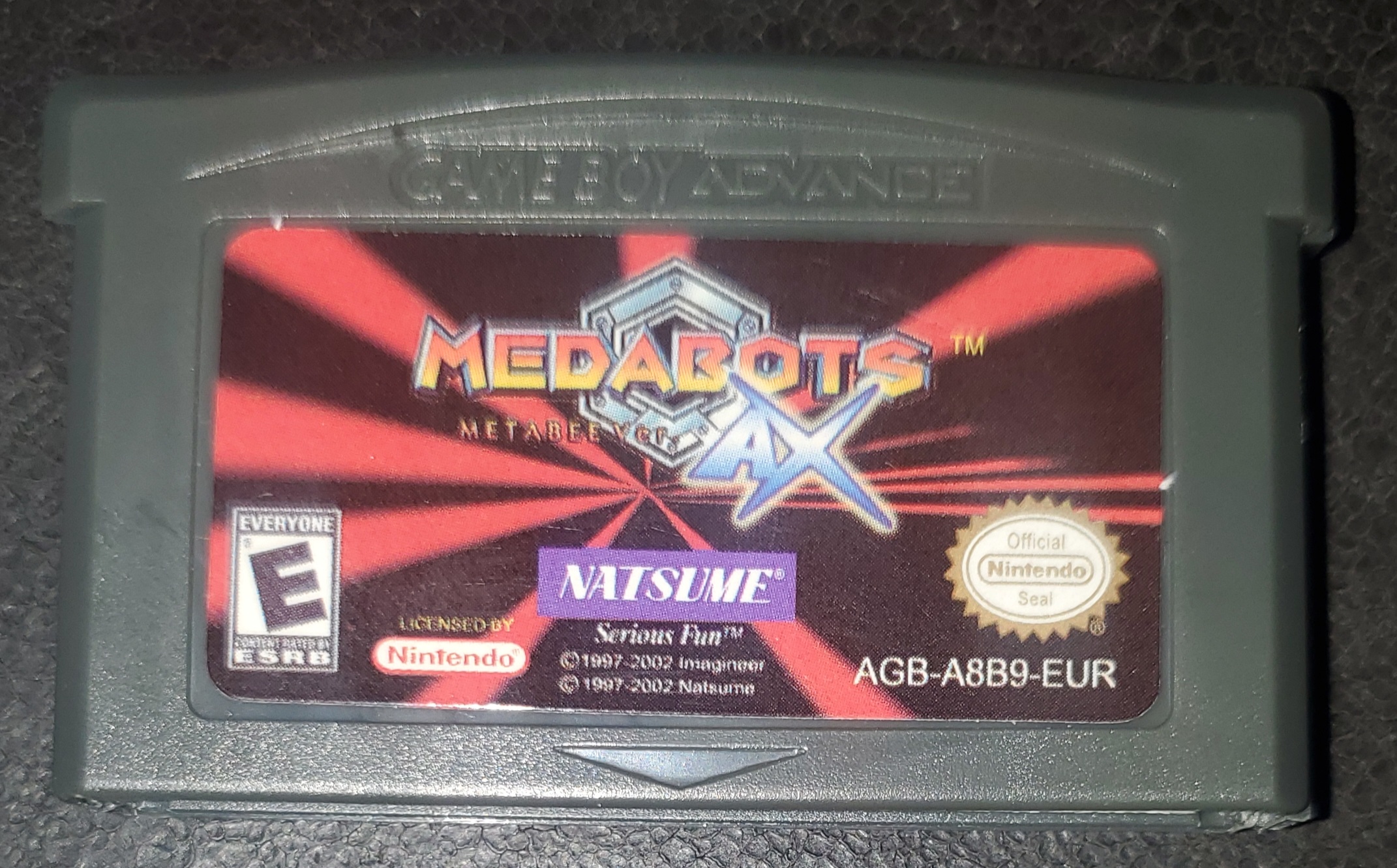 Medabots Metabee AX GBA Video Game Nintendo Game Boy Advance