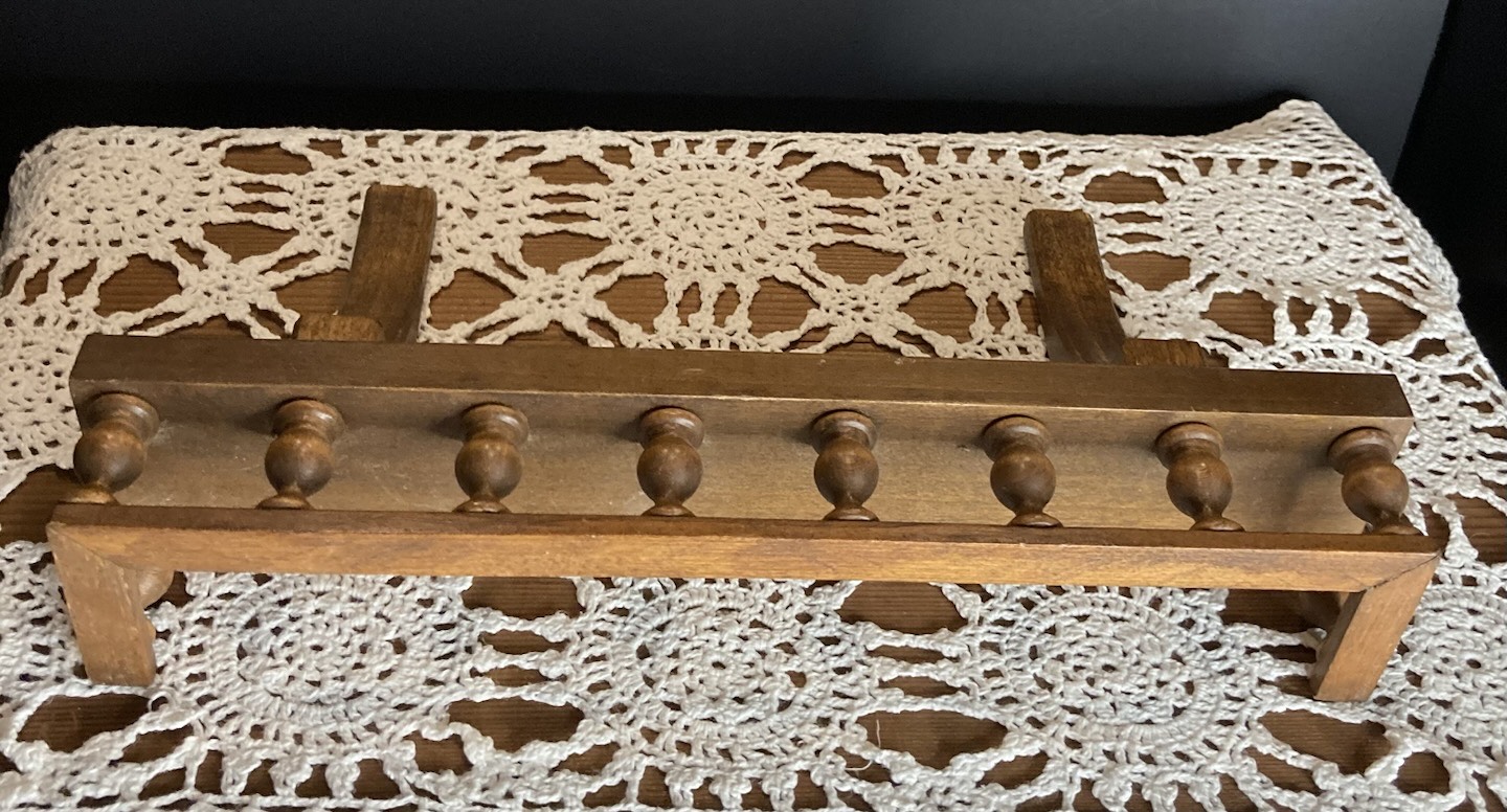 Vintage Spindle Wall Shelf