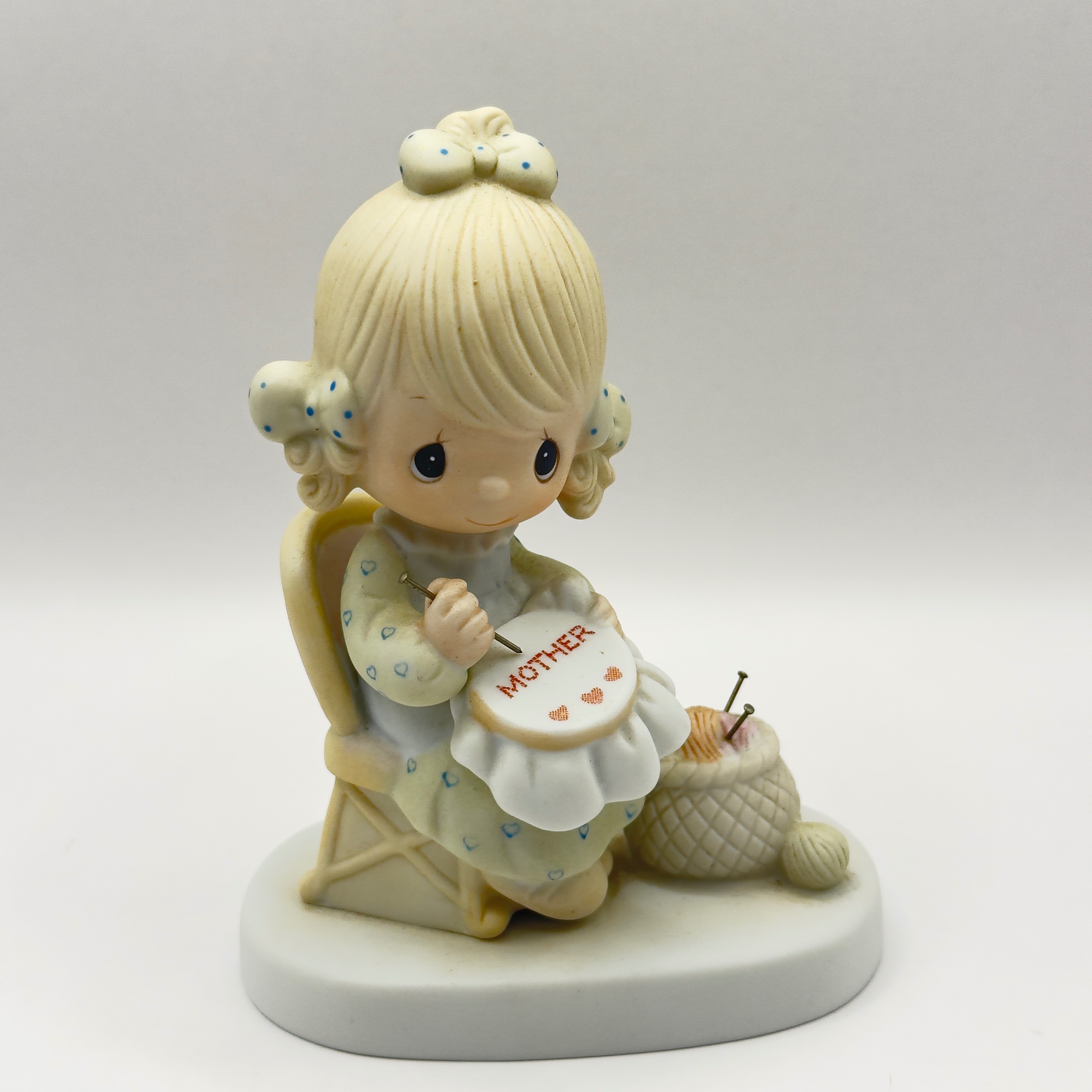 Vintage 1979 “Mother Sew Dear” Sewing Figurine, Mother’s Day Sewing ...