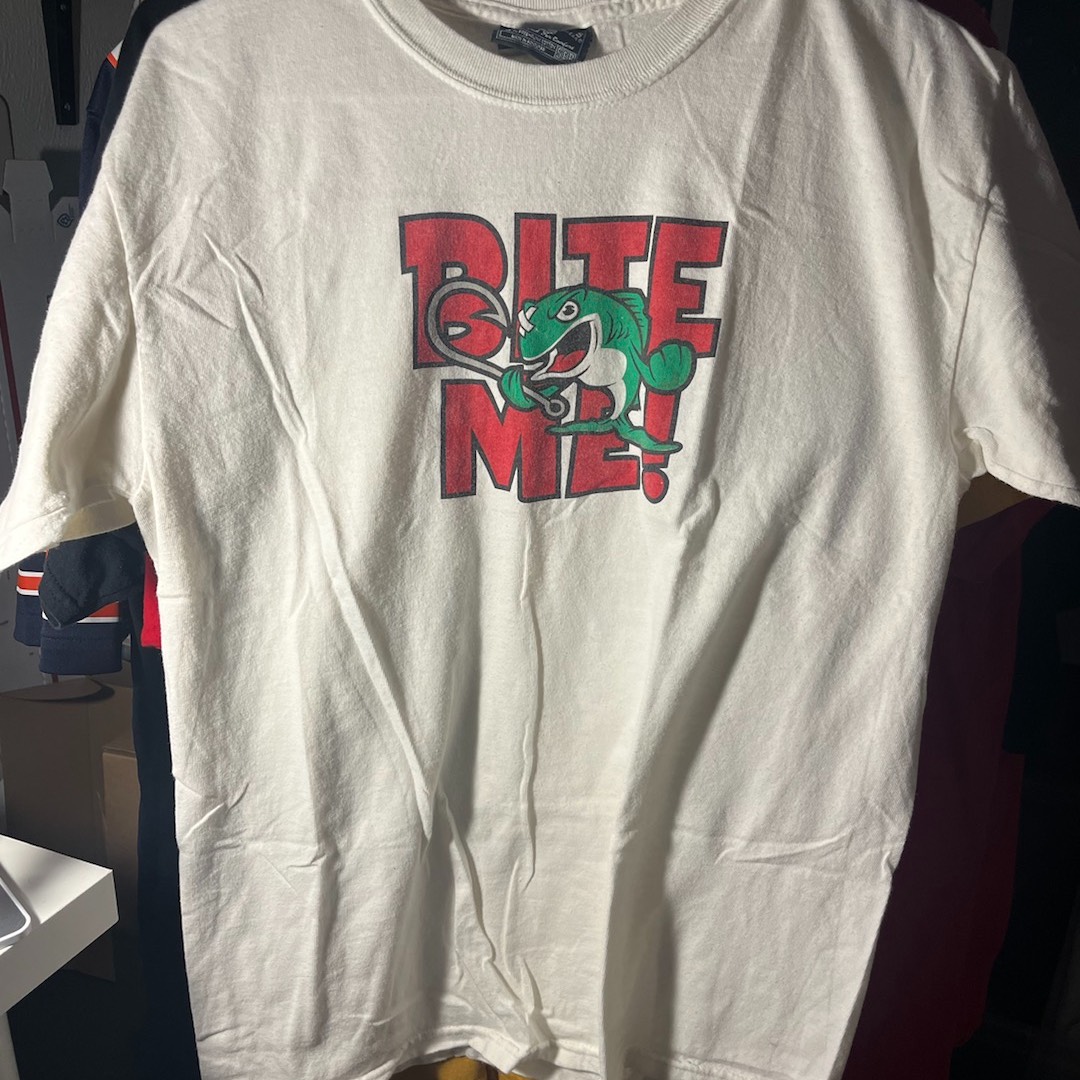 Vintage Bite Me Steve And Barry Shirt Medium