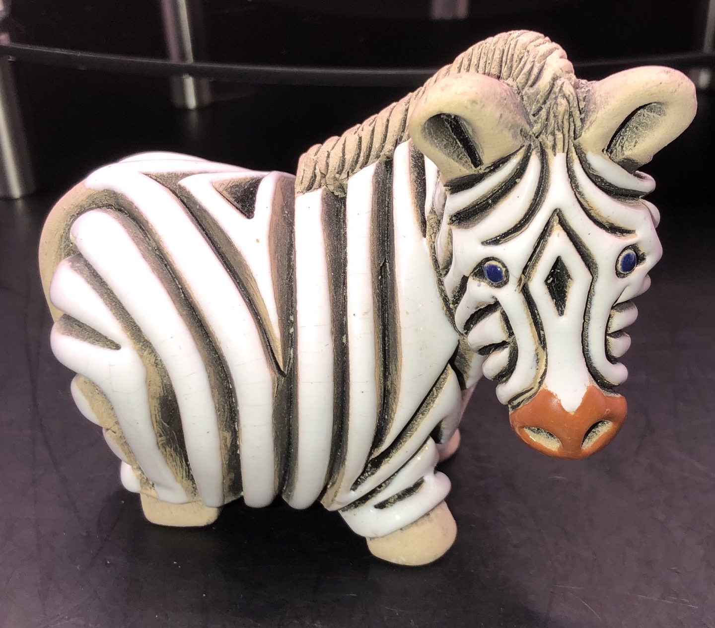 #31 - Artesania Rinconada Zebra figurine