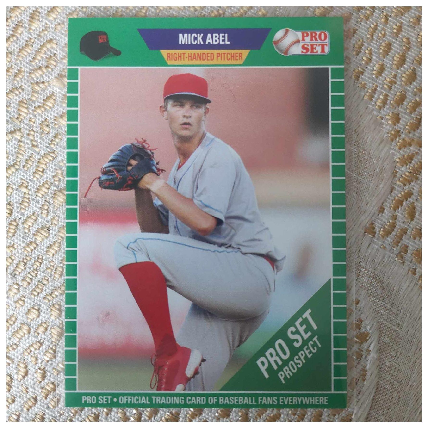 Mick Abel Prospect Card.