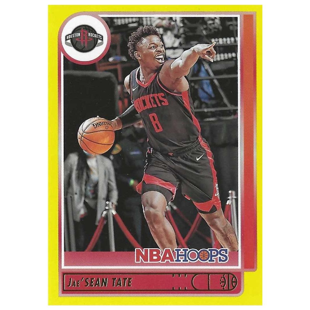 2021-22 NBA Hoops Jae'Sean Tate (Yellow Parallel) #174 Houston Rockets
