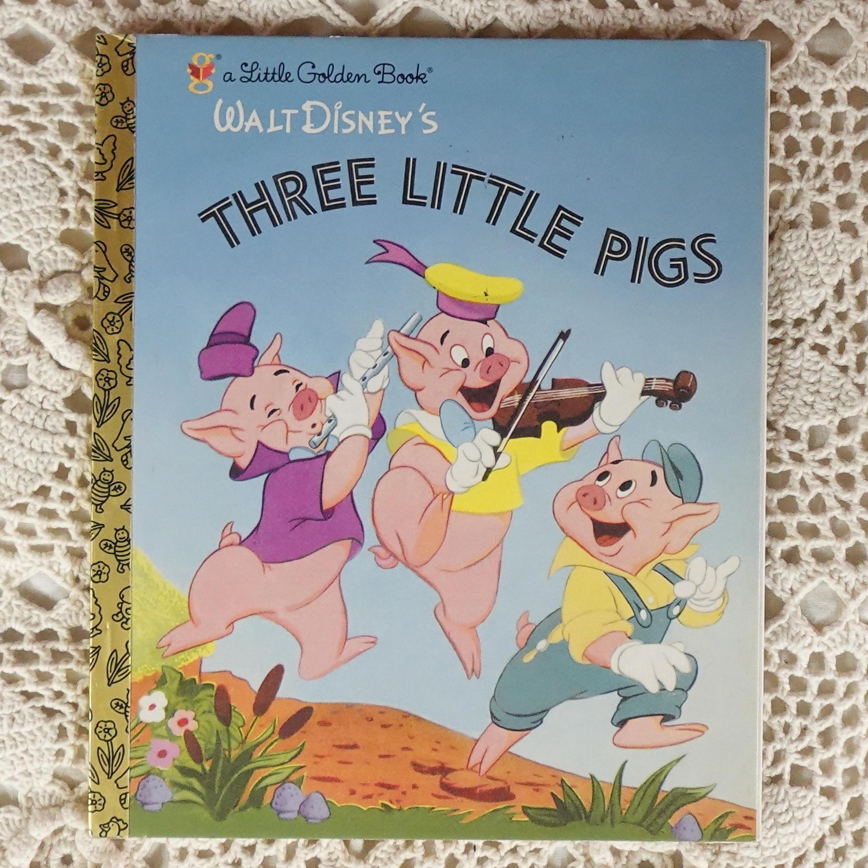 Little Golden Book Walt Disney's Three Little Pigs 2004