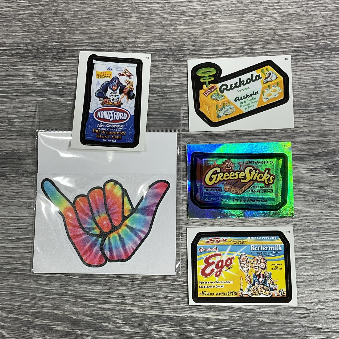 Wacky Packages Stickers & Hang Loose Sticker Decal