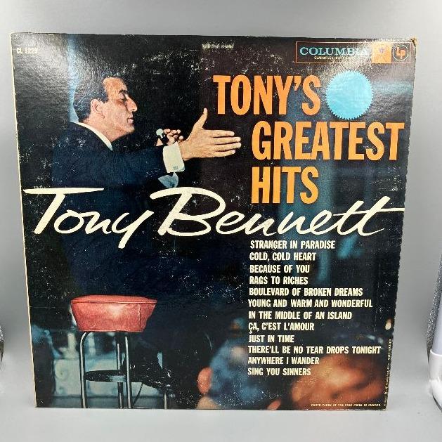 1958 Columbia House Records Tony's Greatest Hits 33 RPM