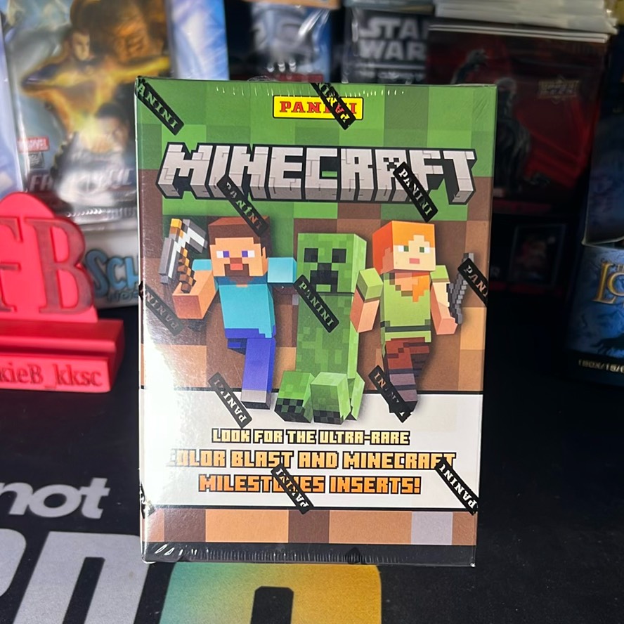 Panini Minecraft Blaster Box Break