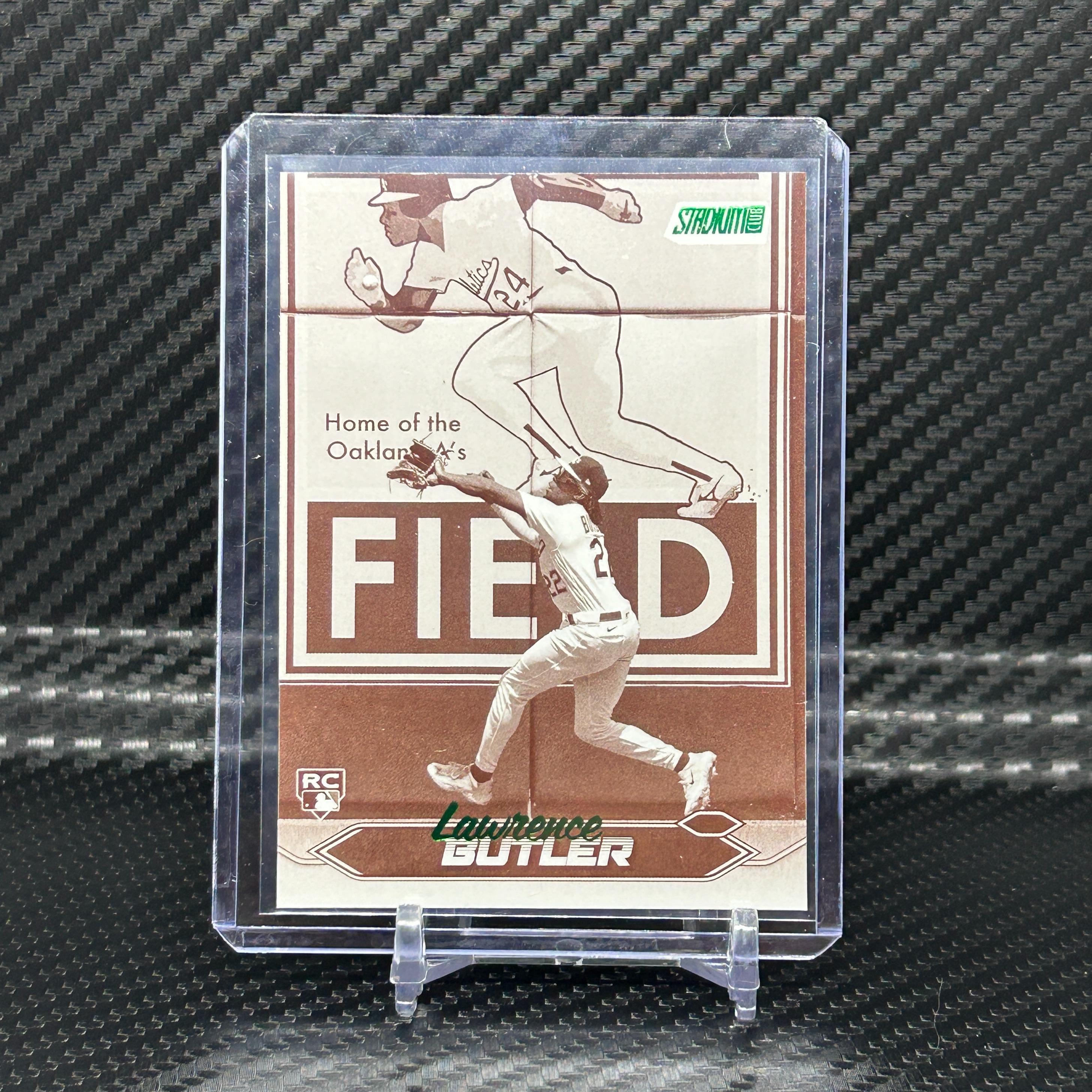 Lawrence Butler 2024 Topps Stadium Club Sepia RC Oakland Athletics