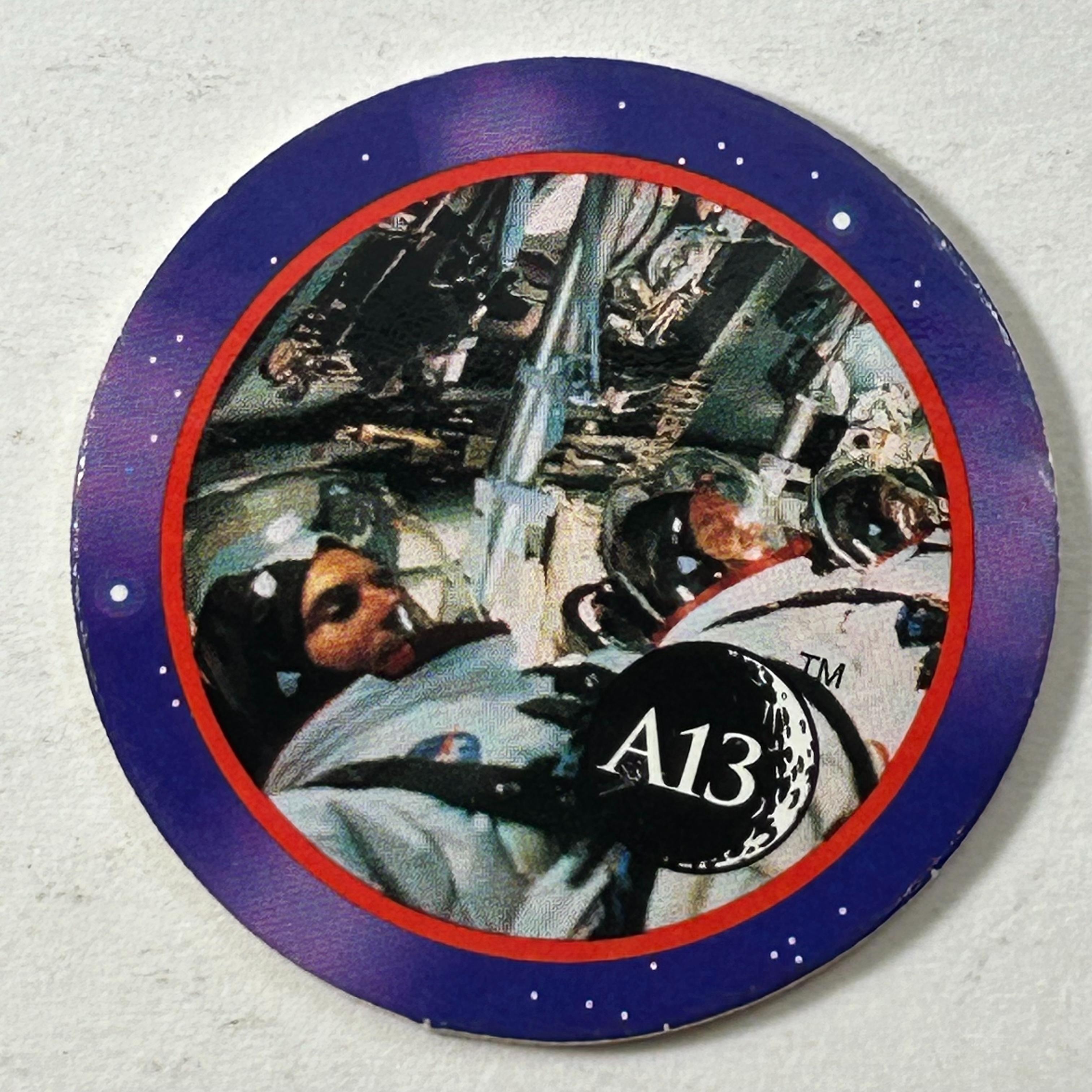 POGs Apollo 13 POG #15 Astronaut in Space A13 NASA Hardee's Food ...