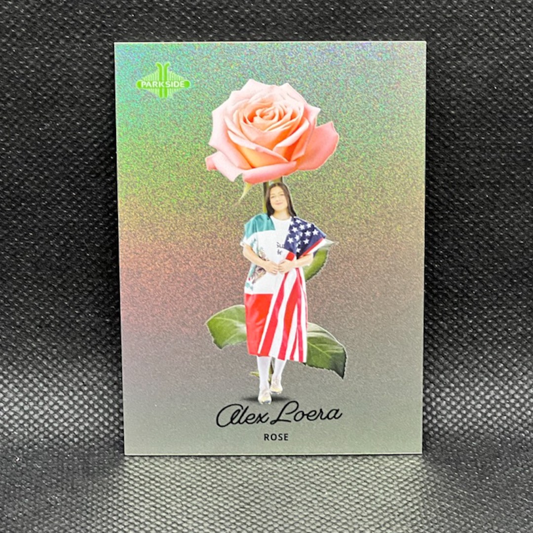 Alex Loera 2024 Parkside NWSL Vol 1 Flowers Insert /200 Soccer Card