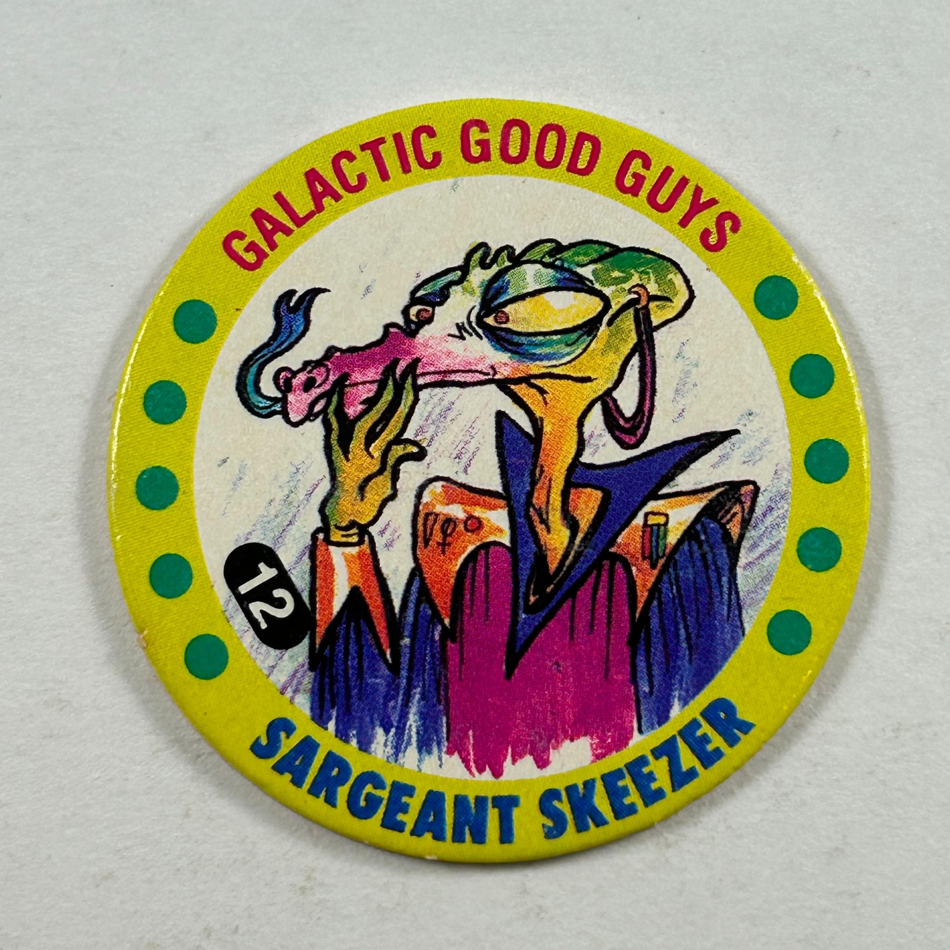 Galactic Good Guys POG #12 Sargeant Skeezer Sci FI - 106