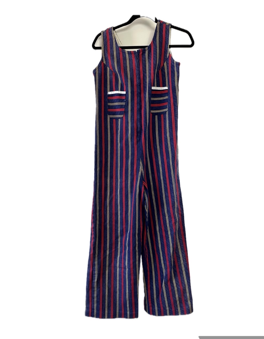 1970s Multicolored Overalls