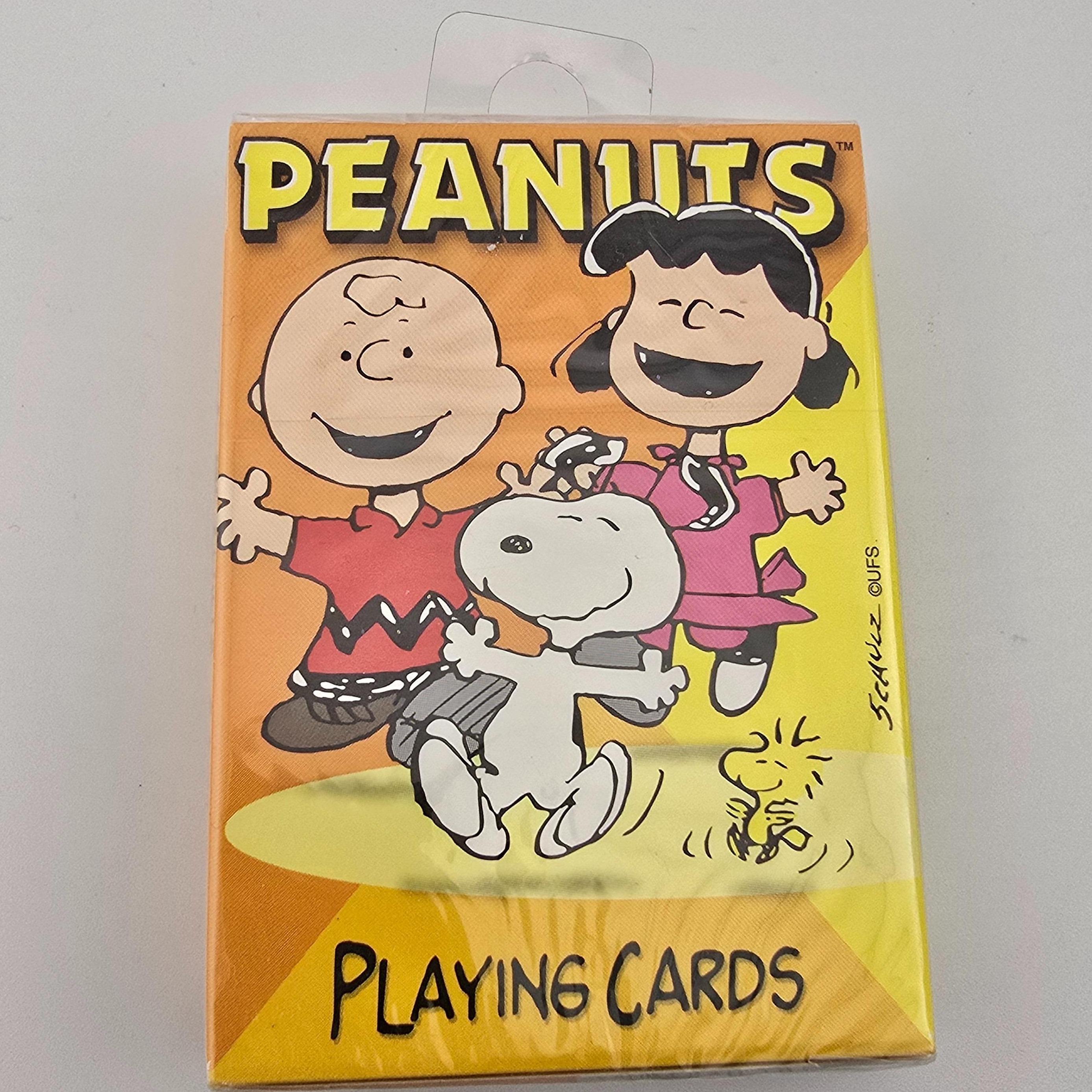Vintage Sealed Peanuts Playing Cards