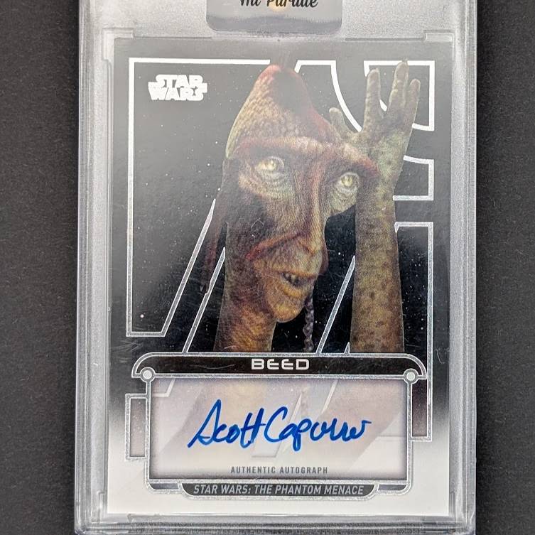 Scott Capurro as Beed Star Wars Galactic Files Autograph /215