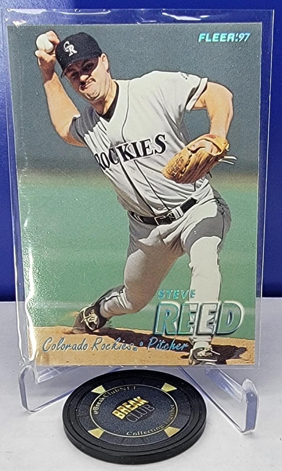 Steve Reed 1997 Fleer Tiffany #315 Colorado Rockies